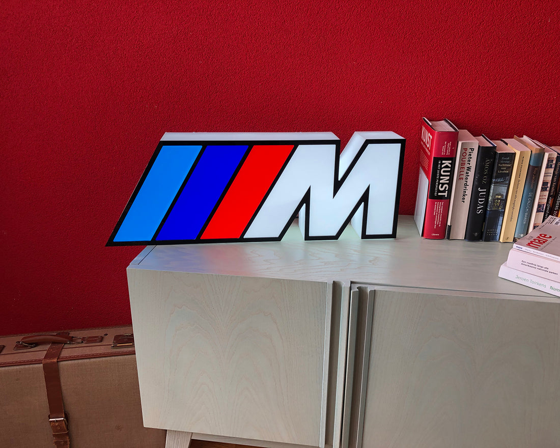 BMW M-Sport 80's sign – YSO Signage, Lighting & design